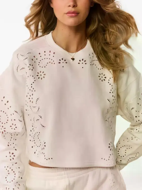 LoveShackFancy Lalo Bandana Sweatshirt