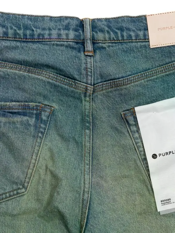PURPLE BRAND Distressed Faded Jeans