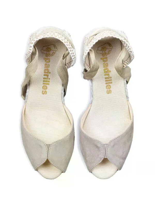ESPADRILLES Ronny Ankle-tie Wedge