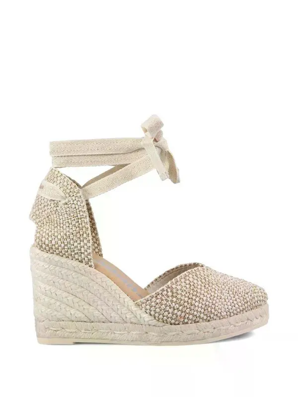 ESPADRILLES Cof Hilo Woven Ankle-tie