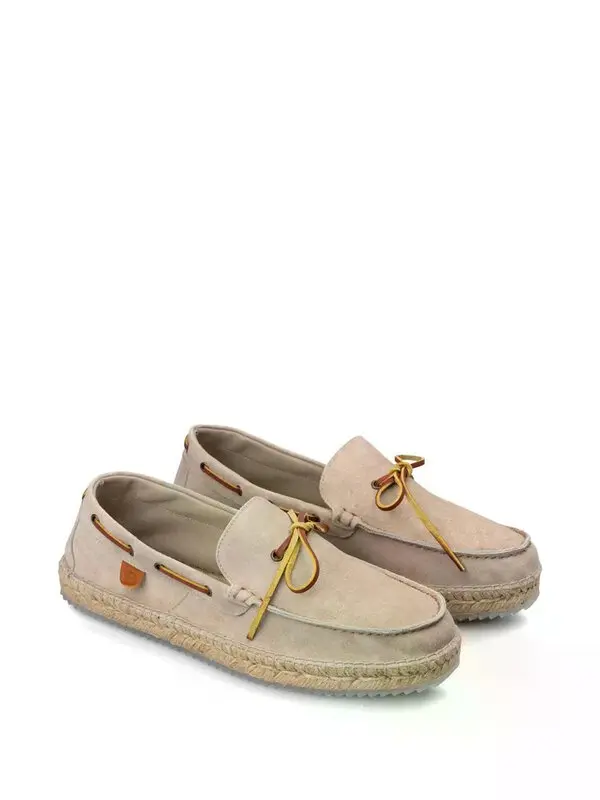 ESPADRILLES Varo Lace-up Braided-midsole