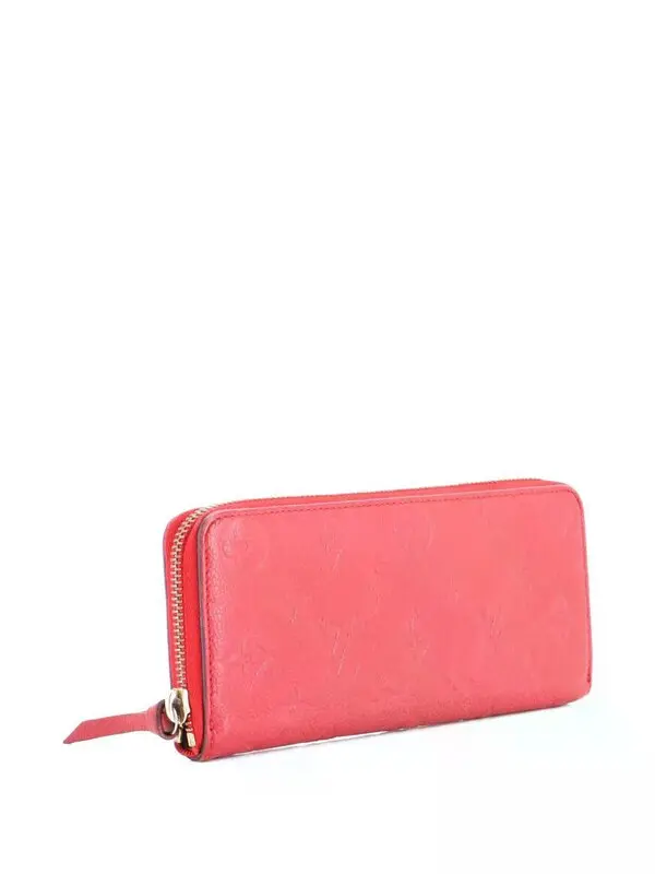 LOUIS VUITTON Zippy Wallet Monogram Empreinte Leather Small Wallets