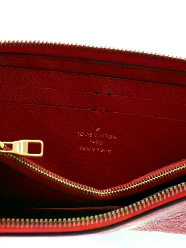 LOUIS VUITTON Zippy Wallet Monogram Empreinte Leather Small Wallets