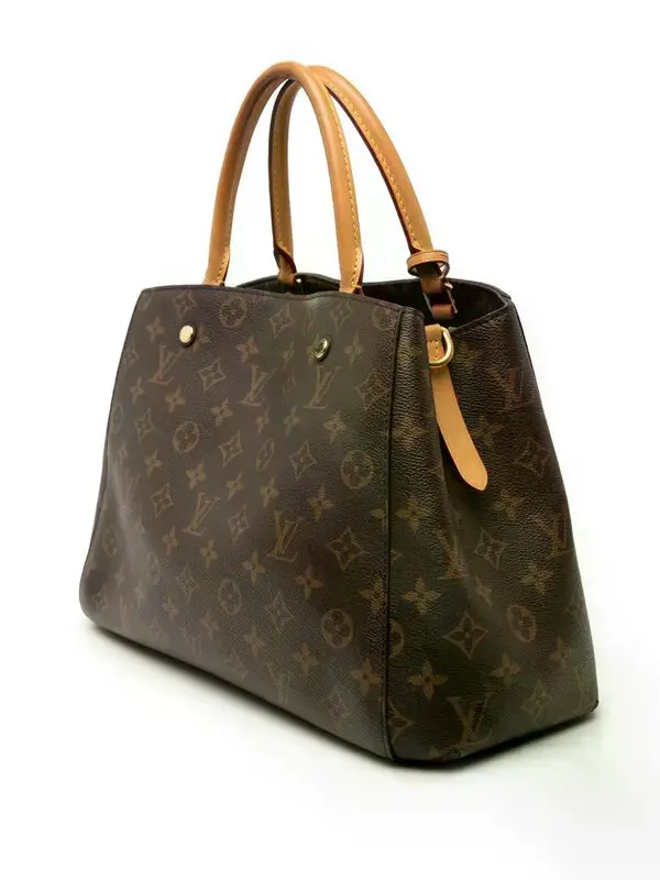 LOUIS VUITTON Montaigne Mm Satchel - Brown