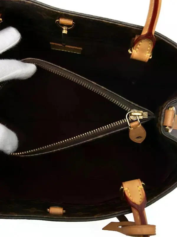 LOUIS VUITTON Montaigne Mm Satchel - Brown