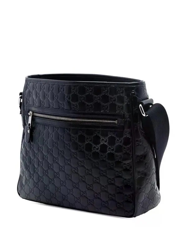 Gucci Gg Supreme Canvas Web Crossbody Bag