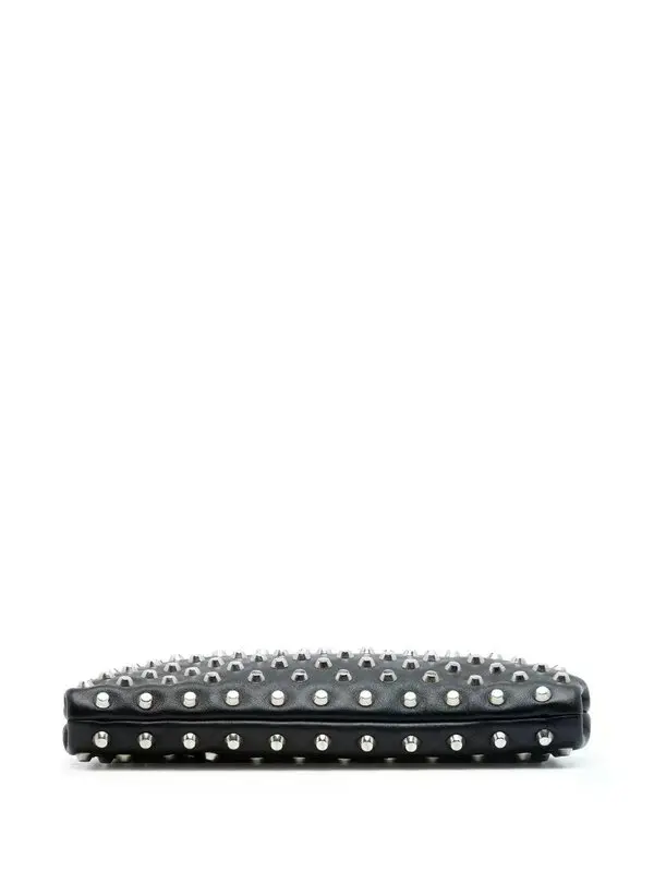 Prada Studded Leather Clutch Bag