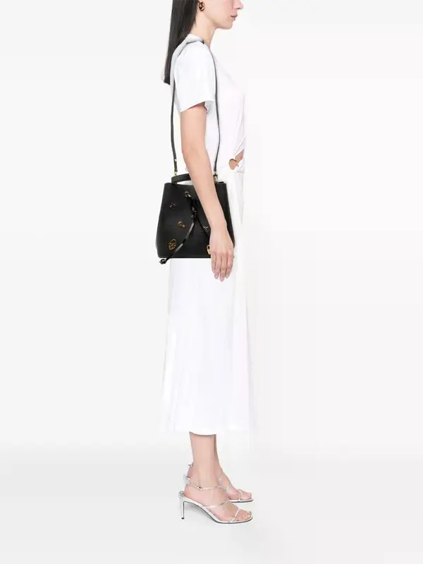 LOUIS VUITTON Epi Love Lock Neonoe Bucket Bag