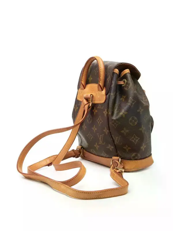 LOUIS VUITTON Monogram Mini Montsouris Backpack - Brown