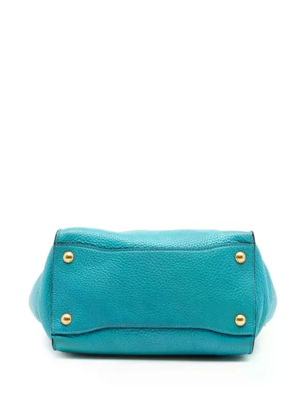 Prada Vitello Daino Sound Lock Satchel