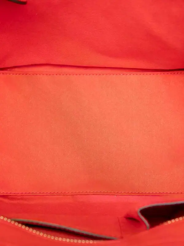 Celine Mini Grained Calfskin Luggage Tote Bag