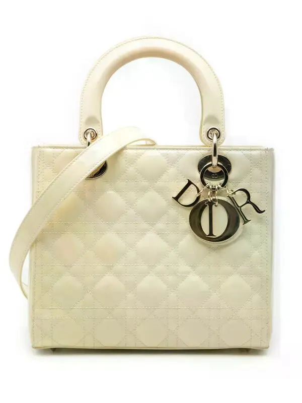 Dior Lady Satchel - White