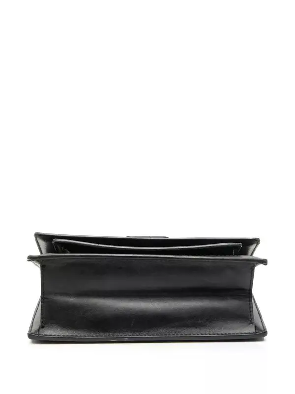 Balenciaga Leather Sharp Top Handle Bag Xs Satchel