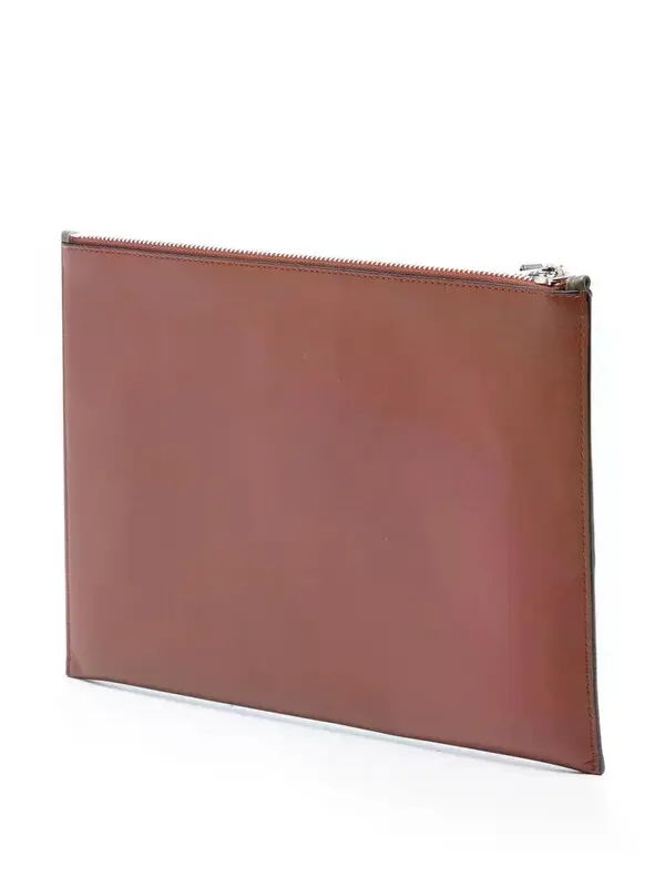 Loewe Leather Flat Pouch Clutch Bag