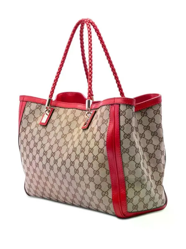 Gucci Medium Gg Canvas Bella Tote Bag