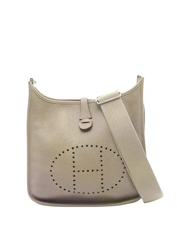 Hermès Clemence Evelyne Iii Pm Crossbody Bag - Green