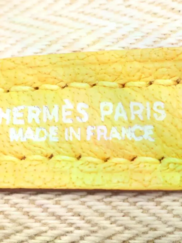 Hermès Garden Party 30 Tote Bag - Yellow