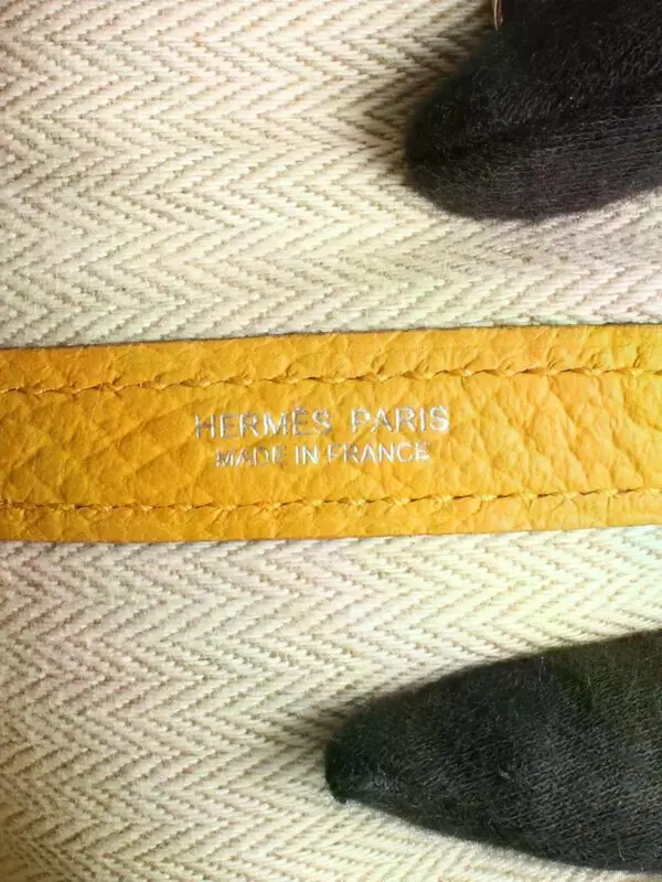 Hermès 2018 Country Garden Party 30 Tote Bag - Yellow