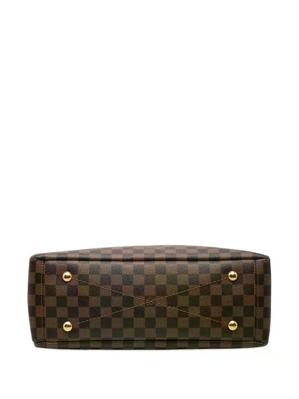 LOUIS VUITTON Damier Ebene Lymington Satchel