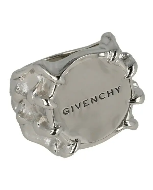 Givenchy G Skull Ring - Silver