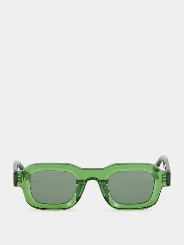 Thierry Lasry Scratchy Rectangular Sunglasses - Green