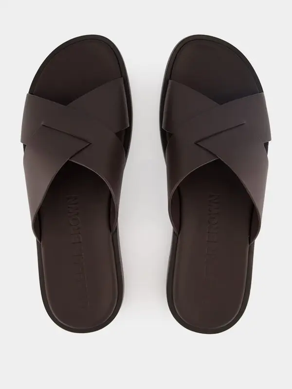 Orlebar Brown Muro Leather Sandals