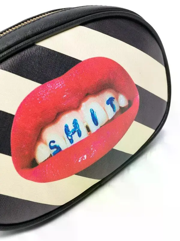 SELETTI Graphic Print Belt Bag