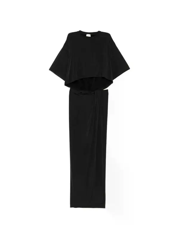 Andamane Anja Cut-out Draped Dress