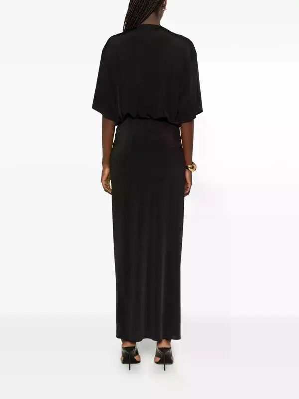 Andamane Anja Cut-out Draped Dress