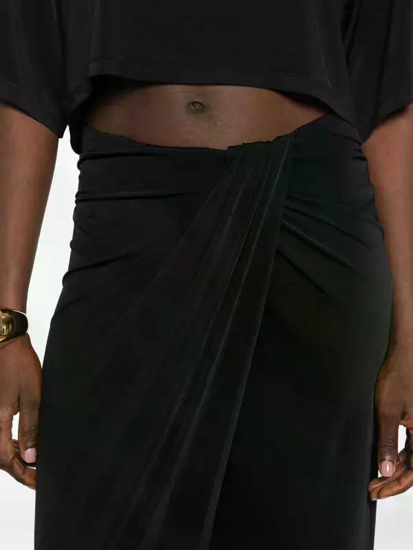Andamane Anja Cut-out Draped Dress