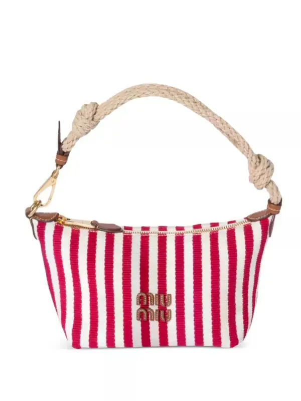 Miu Miu Striped Mini Bag