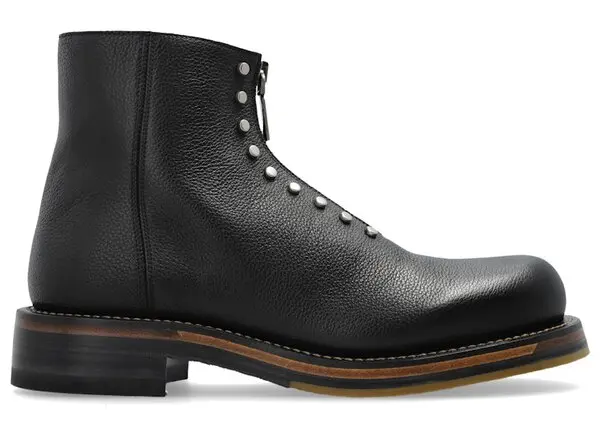 Alexander McQueen Studded Leather Boots