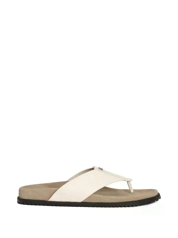 Dolce & Gabbana Logo Flip Flops