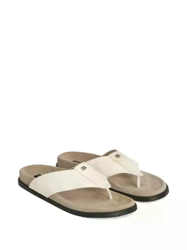 Dolce & Gabbana Logo Flip Flops