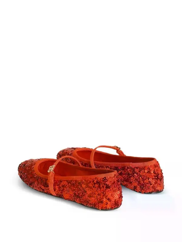 Dolce & Gabbana Sequin Ballerina Flats