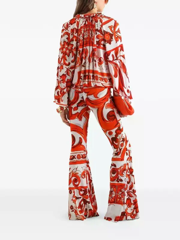 Dolce & Gabbana Long Flared Trousers