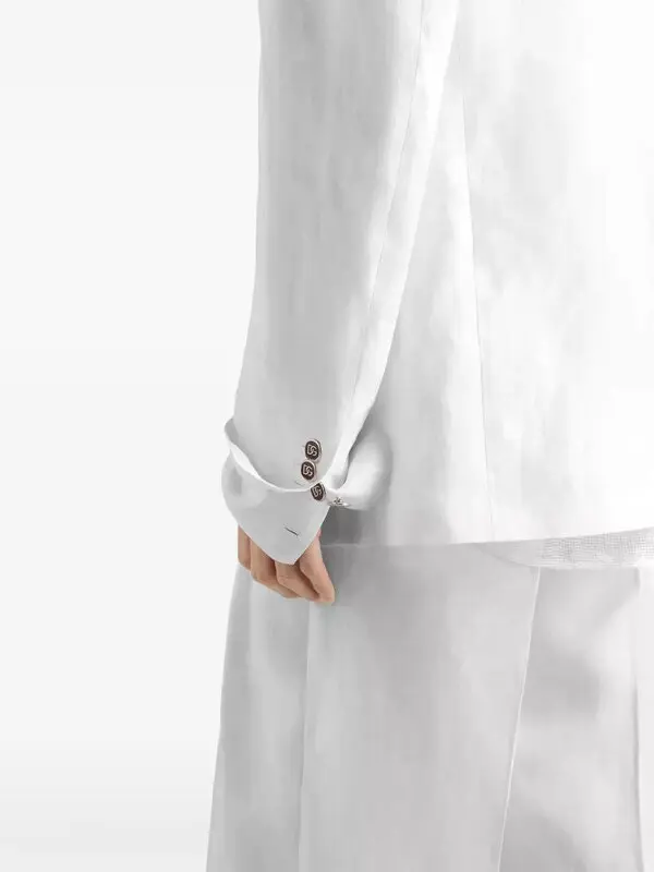 Dolce & Gabbana Sicilia Light Single-breasted Linen Jacket