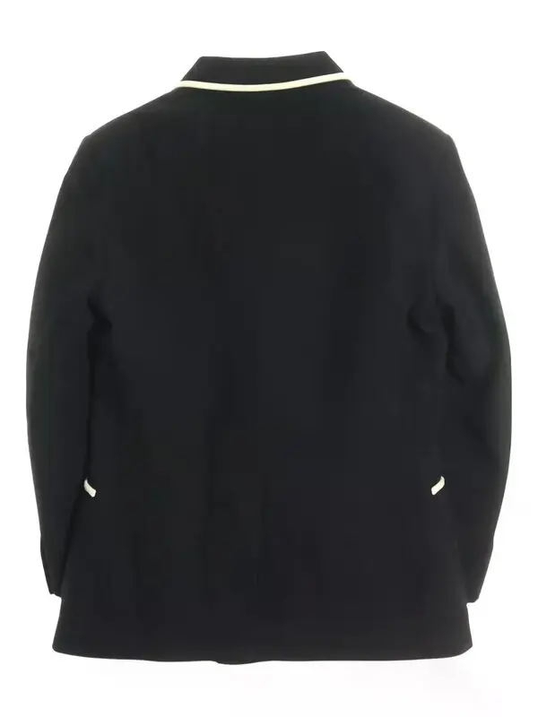 Valentino Garavani 2010s Double-breasted Logo Jacket