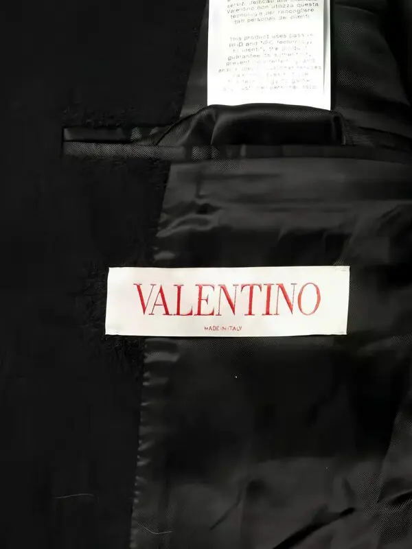 Valentino Garavani 2010s Double-breasted Logo Jacket
