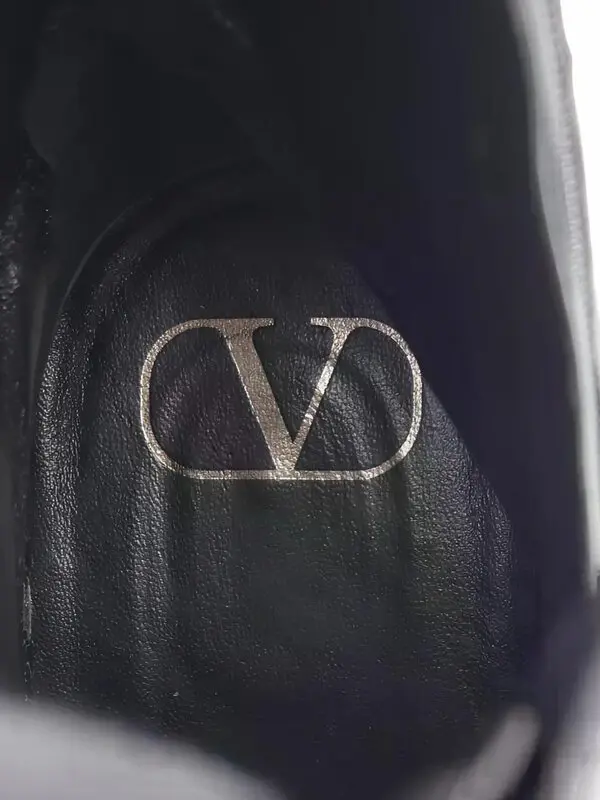 Valentino Garavani 2000s Rockstud Leather Boots