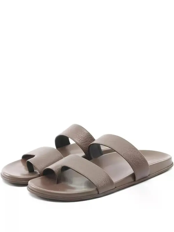 THE ROW Leather Thong Sandals