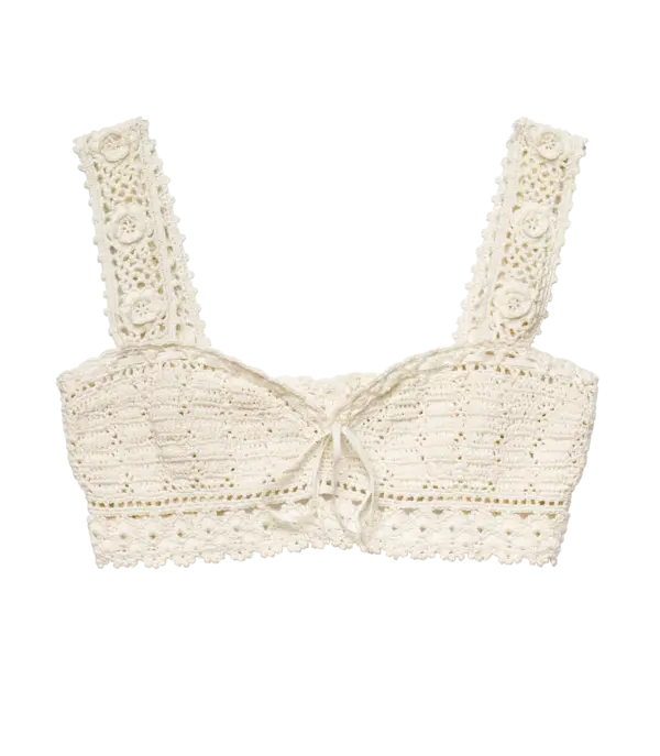 DÔEN Soria Crocheted Cotton Top