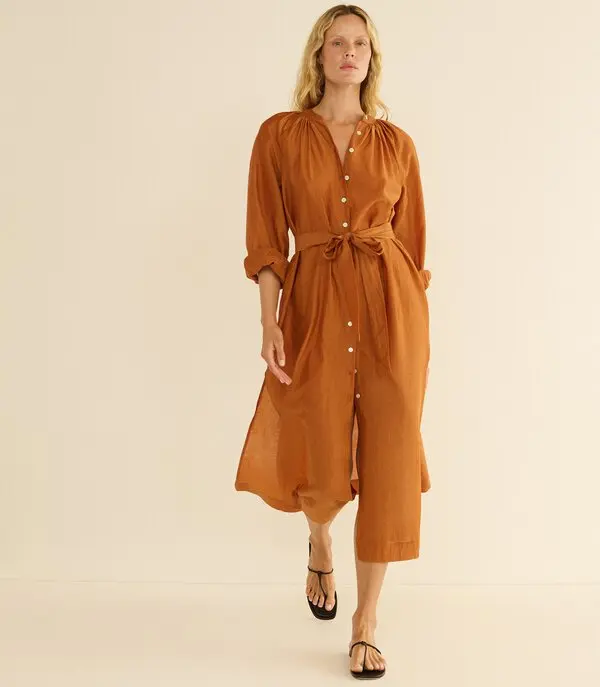 DÔEN Joliane Midi Dress