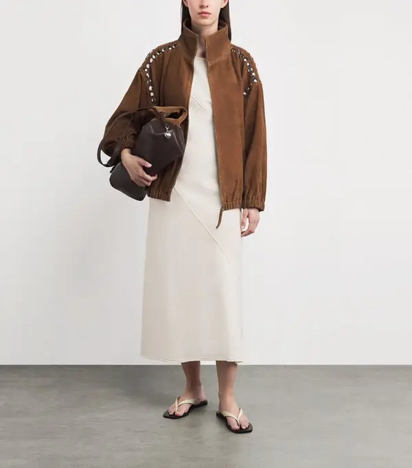 Rag & Bone Cotton-blend Twill Midi Dress