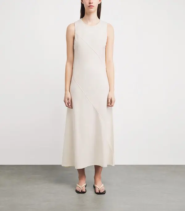 Rag & Bone Cotton-blend Twill Midi Dress