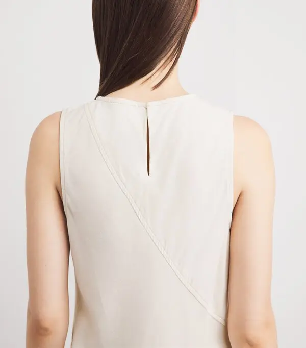 Rag & Bone Cotton-blend Twill Midi Dress