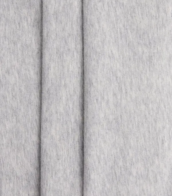 SKIMS Stretch-cotton Wide-leg Sweatpants - Grey