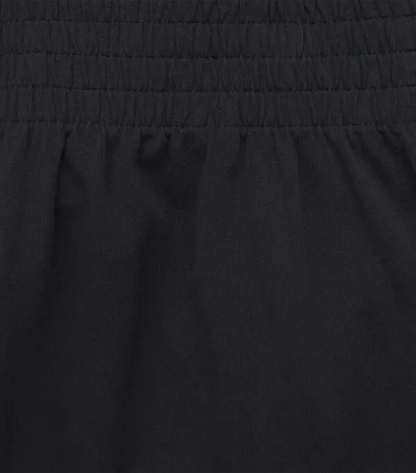 SKIMS Stretch-cotton Wide-leg Sweatpants - Black