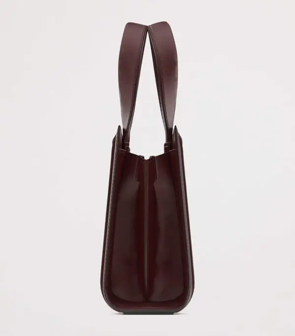 Max Mara Micro Quilted Whitney Top Handle Bag - Red
