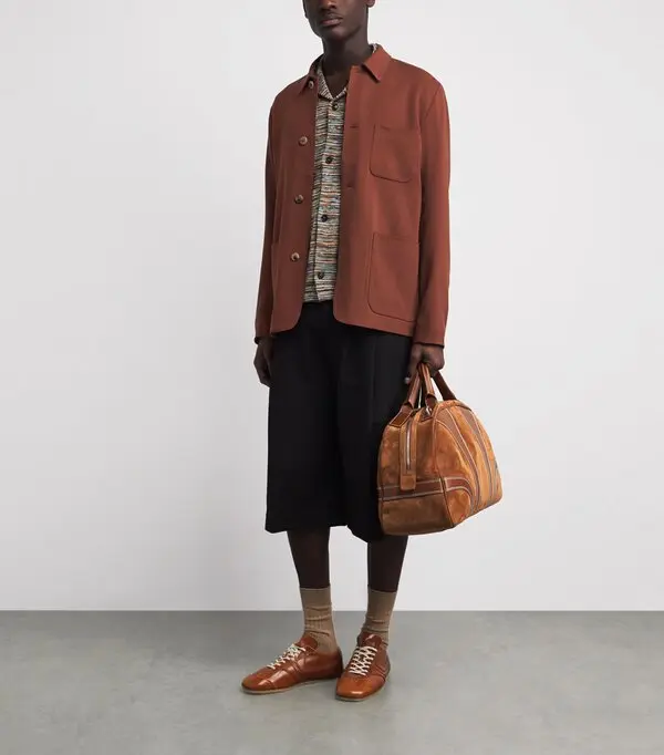 Paul Smith Wool Overshirt - Red